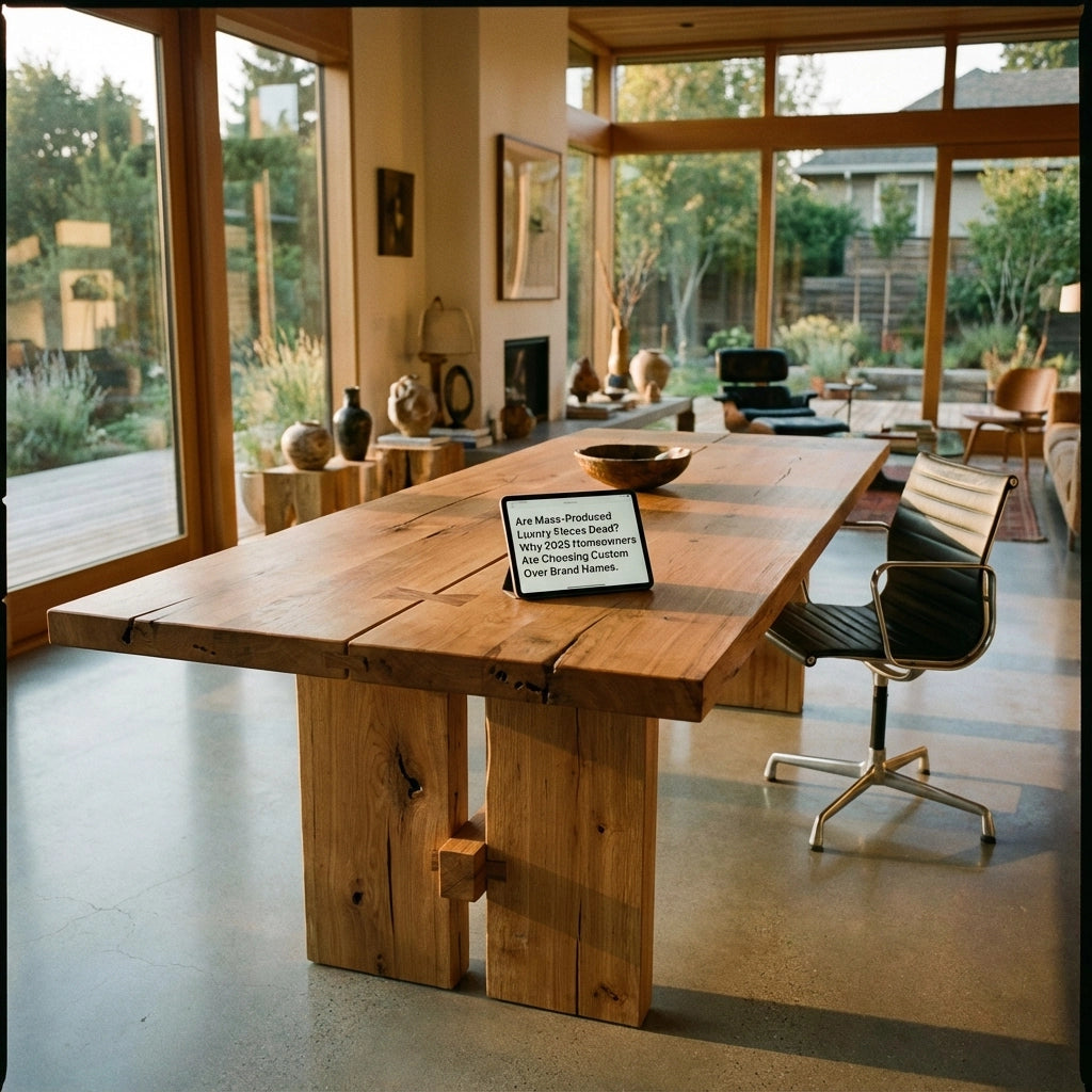 Are Mass-Produced Luxury Pieces Dead? Why 2025 Homeowners Are Choosing